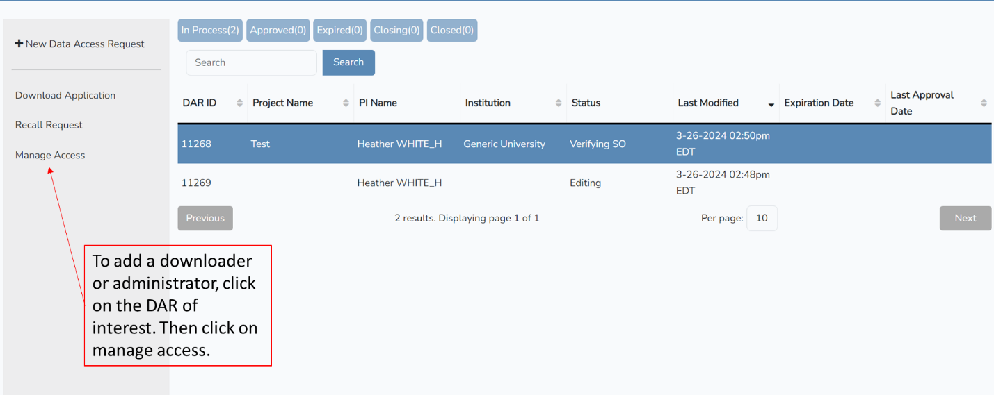 Updates to the Data Access Request Management (DARM) and Data Sharing ...